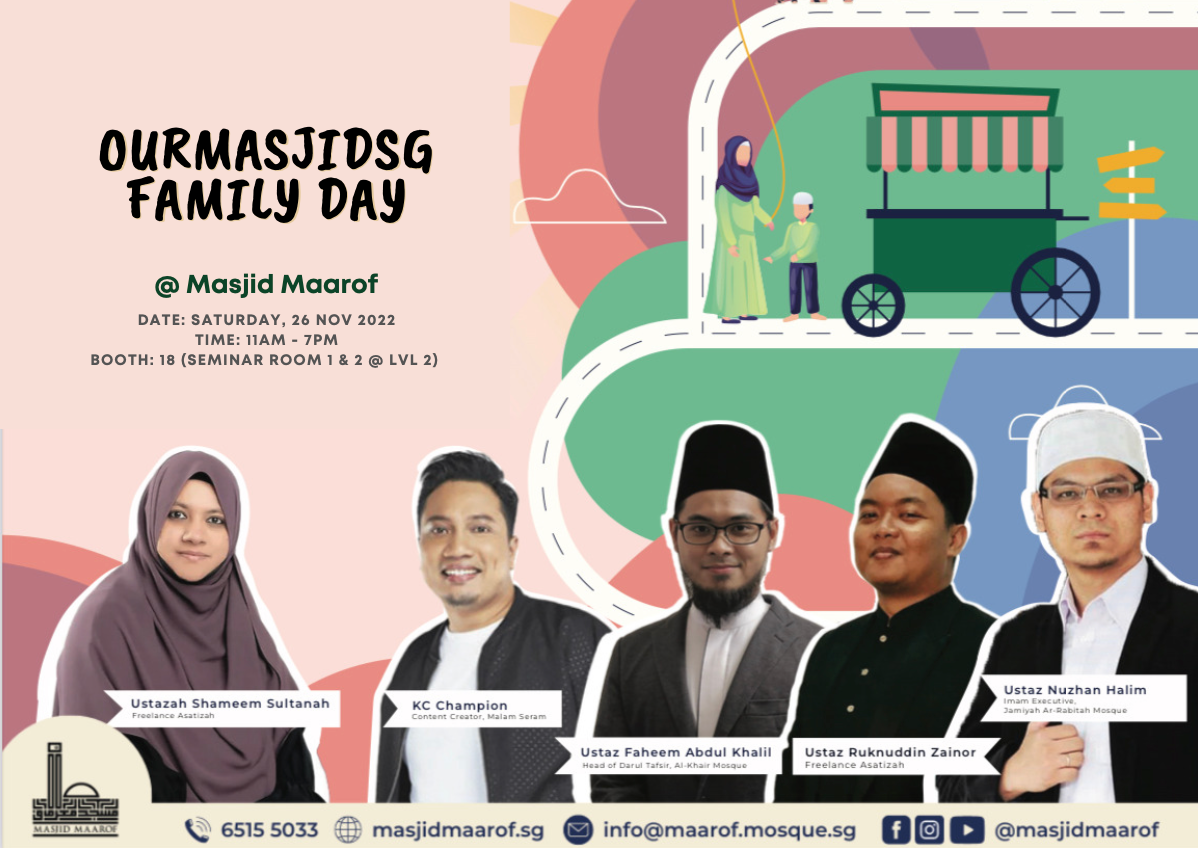 Family Day @ Masjid Maarof – BY MARLENA